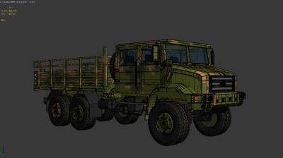 一汽CTM131 CTM131模型-装甲车／坦克模型库-3ds Max(.max)模型下载-cg模型网