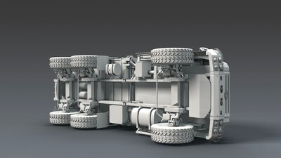 一汽CTM131 CTM131模型-装甲车／坦克模型库-3ds Max(.max)模型下载-cg模型网