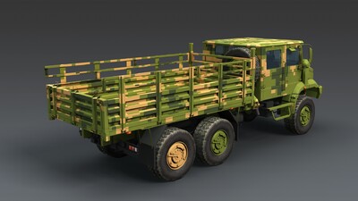 一汽CTM131 CTM131模型-装甲车／坦克模型库-3ds Max(.max)模型下载-cg模型网