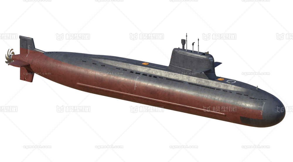 中国人民解放军 039C型常规潜艇模型-潜艇模型库-3ds Max(.max)模型下载-cg模型网