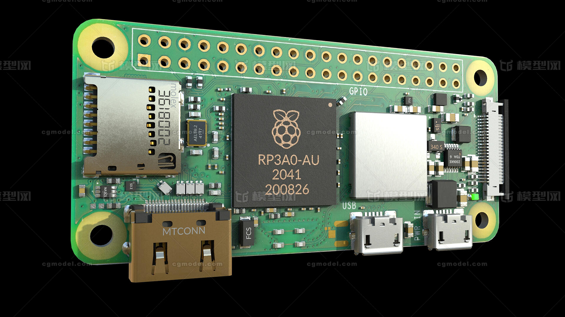 写实 pbr模型-电路板模型库-其他模型下载-cg模型网