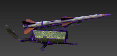 苏联萨姆2 sam2模型-火炮器械模型库-3ds Max(.max)模型下载-cg模型网