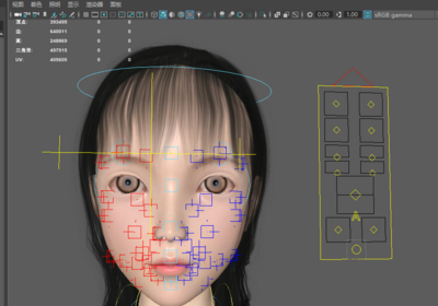 亚洲清纯shaonv模型-女人模型库-Maya(.ma/.mb)模型下载-cg模型网
