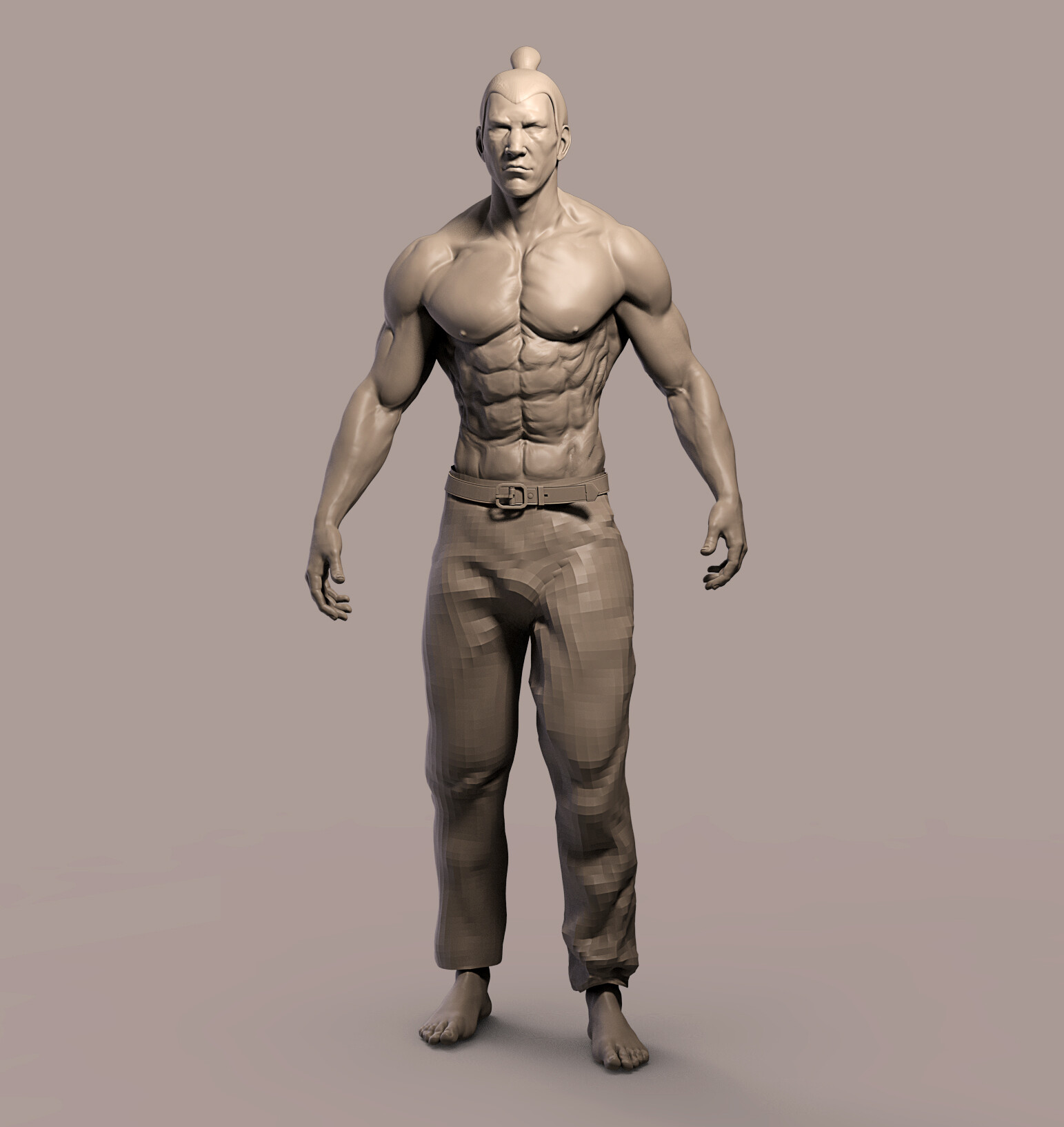 Muscle sculpting exercises模型 - 角色/人物/生物 - 作品模型 - CG模型网