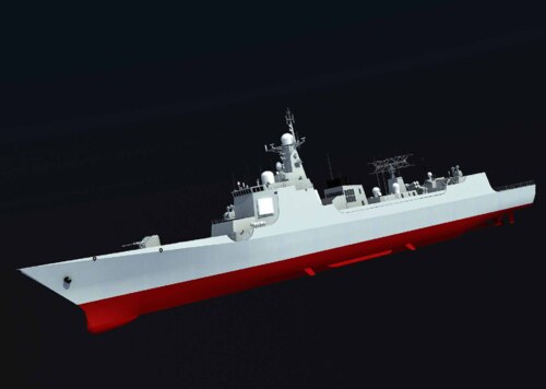 052C驱逐舰模型-军舰模型库-3ds Max(.max)模型下载-cg模型网