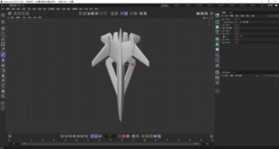ULTRAVIC 玄女空天战机模型-军用飞机模型库-Cinema 4D(.c4d)模型下载-cg模型网