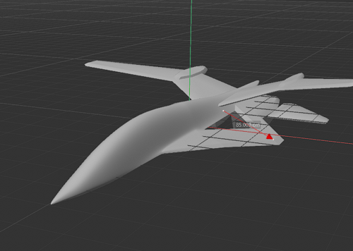 ULTRAVIC 玄女空天战机模型-军用飞机模型库-Cinema 4D(.c4d)模型下载-cg模型网
