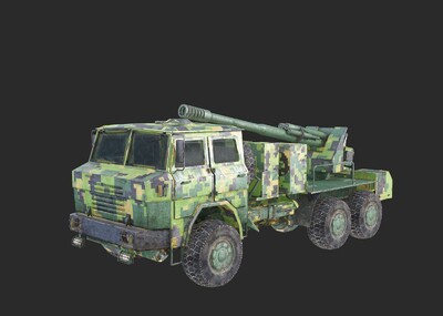 PBR PCL09模型-火炮器械模型库-3ds Max(.max)模型下载-cg模型网