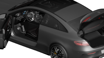 2019 E 63S AMG COUPE (含内饰,发动机,模型-赛车/跑车模型库-3ds Max(.max)模型下载-cg模型网