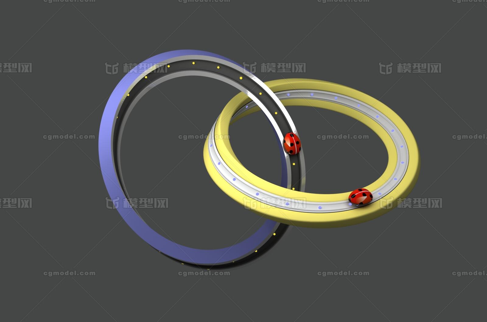 莫比乌斯环 圆环 莫比乌斯带 展品 莫比乌斯 单侧曲面 模型-文化艺术模型库-3ds Max(.max)模型下载-cg模型网