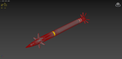 LRLAP 导弹模型-火炮器械模型库-3ds Max(.max)模型下载-cg模型网