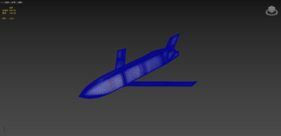 AGM-158A 带贴图模型-火炮器械模型库-3ds Max(.max)模型下载-cg模型网