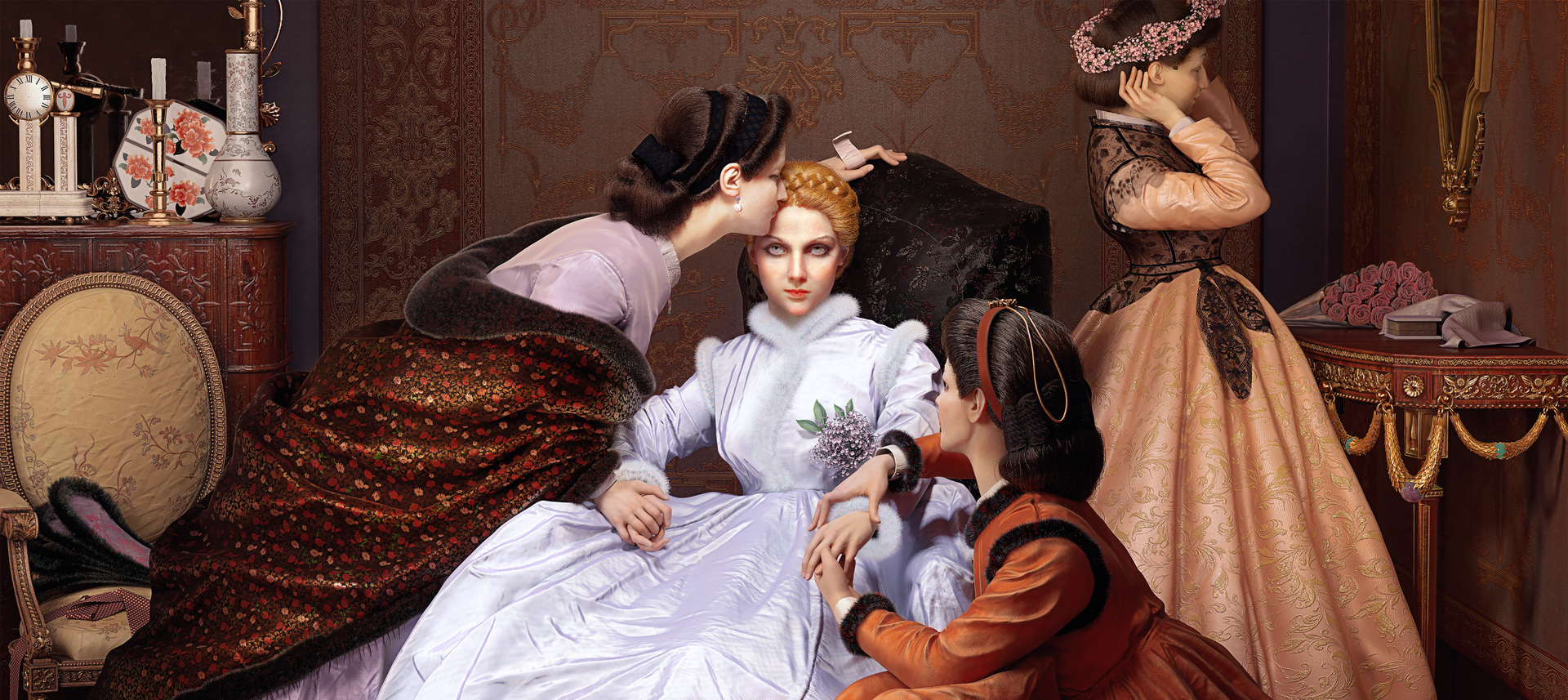 The Reluctant Bride(不情愿的新娘)模型 - 角色/人物/生物 - 作品模型 - CG模型网