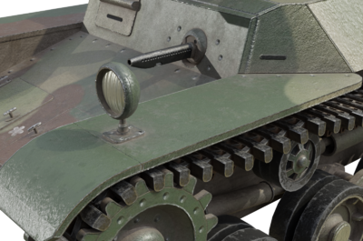 三式中型坦克 Type 3 Medium_其实我是DD作品_车辆装甲车／坦克车辆装甲车／坦克_cg模型网