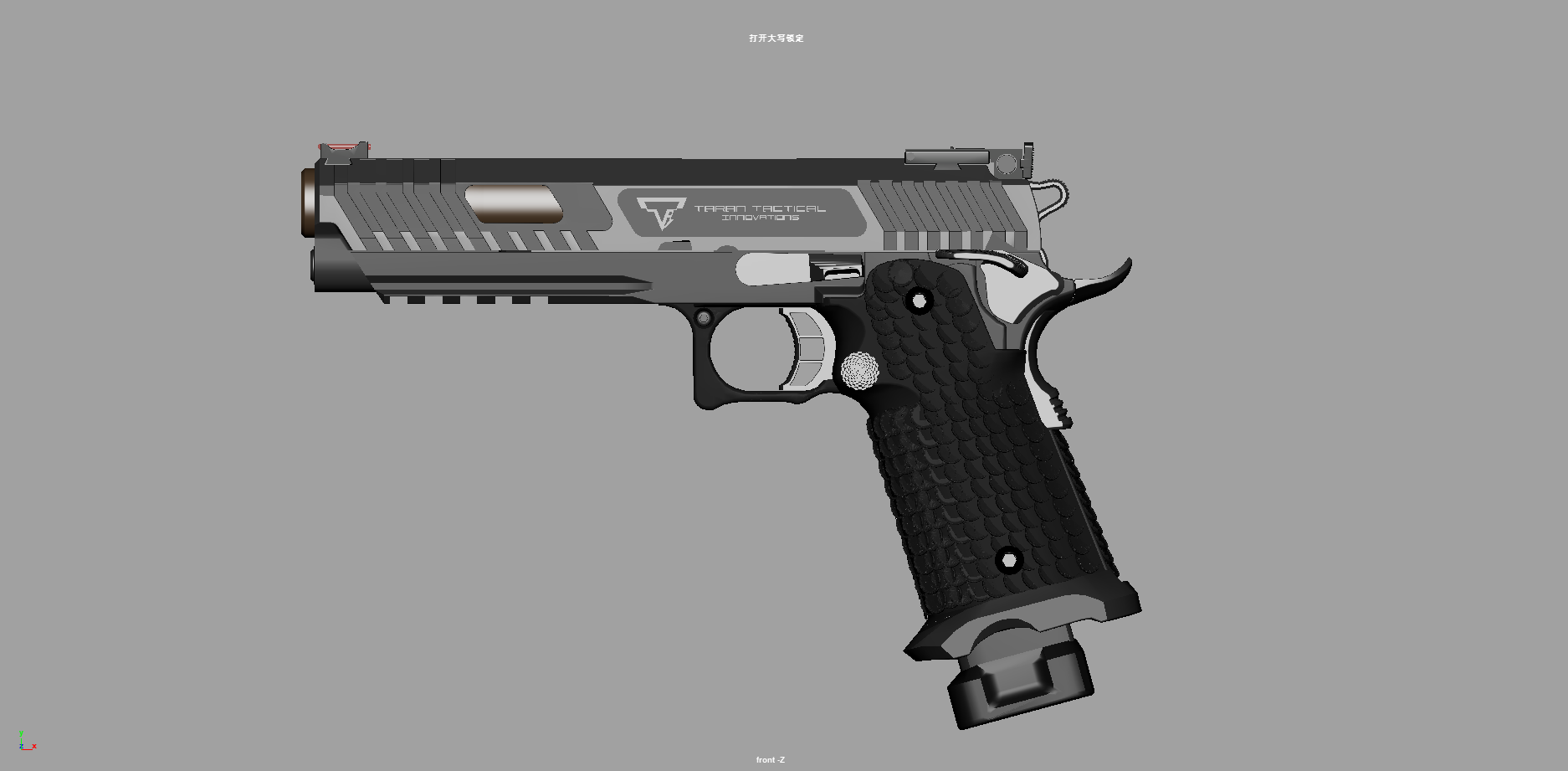 复刻《疾速追杀》TTI2011模型 - 工业/产品/道具 - 作品模型 - CG模型网