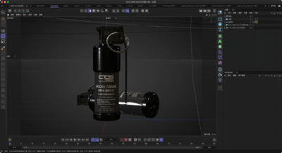 次世代 PBR模型-火炮器械模型库-Cinema 4D(.c4d)模型下载-cg模型网