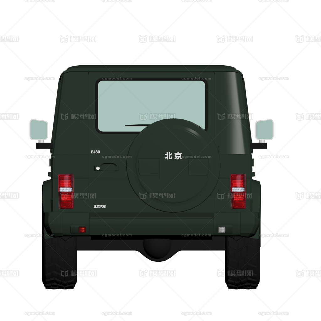 北京BJ80模型-越野车/SUV模型库-FBX(.fbx)模型下载-cg模型网