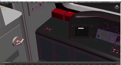 DKZ5B-北京地铁司机室模型模型-火车/轨道车模型库-3ds Max(.max)模型下载-cg模型网