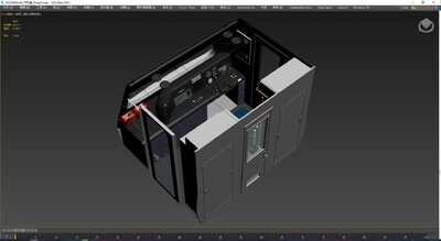 DKZ5B-北京地铁司机室模型模型-火车/轨道车模型库-3ds Max(.max)模型下载-cg模型网