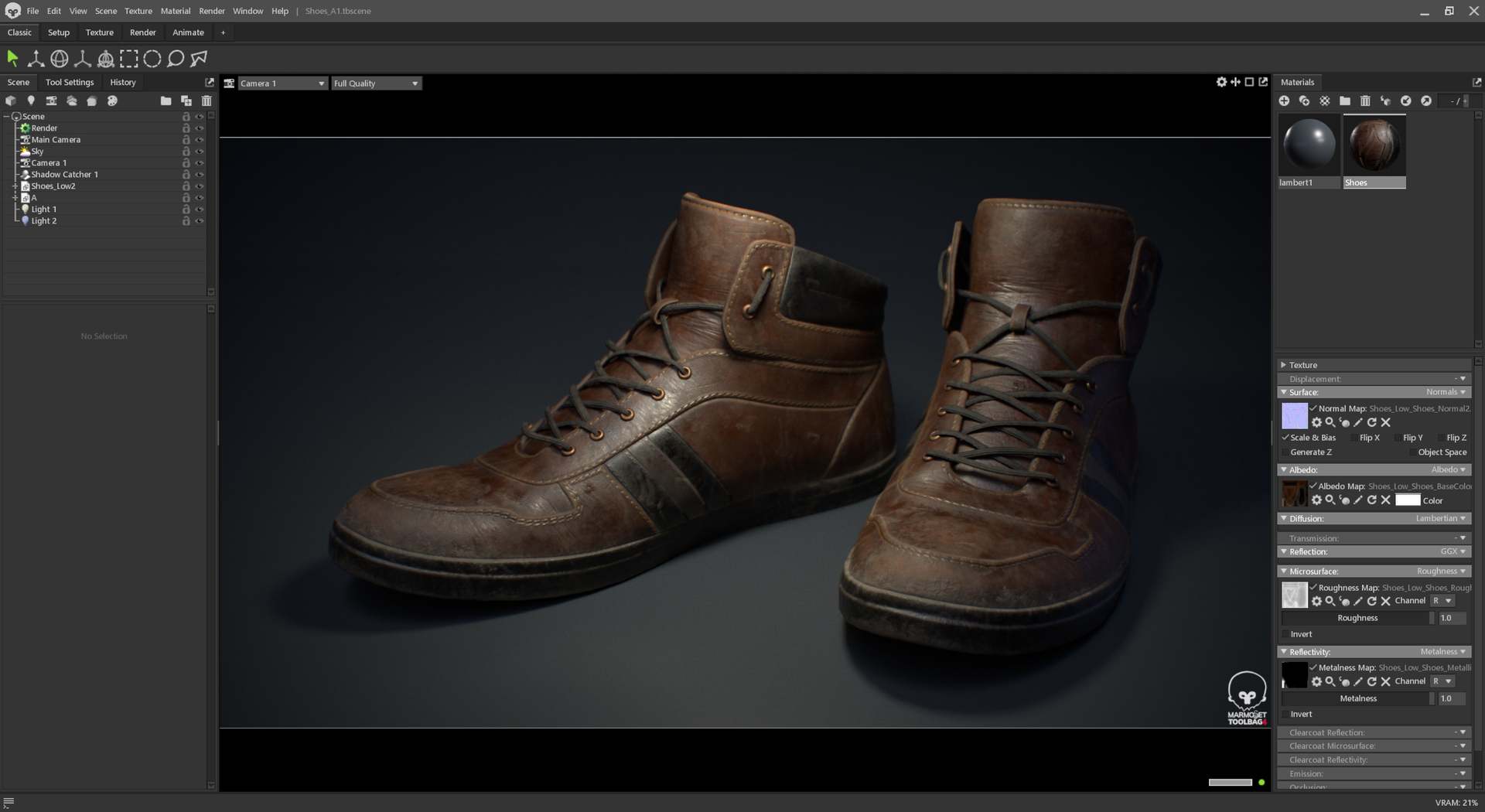 《Shoes》2022模型 - 游戏/影视/动画 - 作品模型 - CG模型网