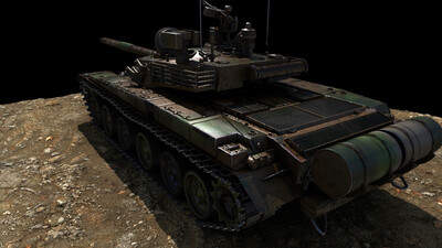中国人民解放军ZTZ-98主战坦克模型-装甲车／坦克模型库-3ds Max(.max)模型下载-cg模型网