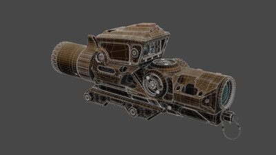 Vortex NGSW-FC模型-枪械模型模型库-Blender(.blend)模型下载-cg模型网