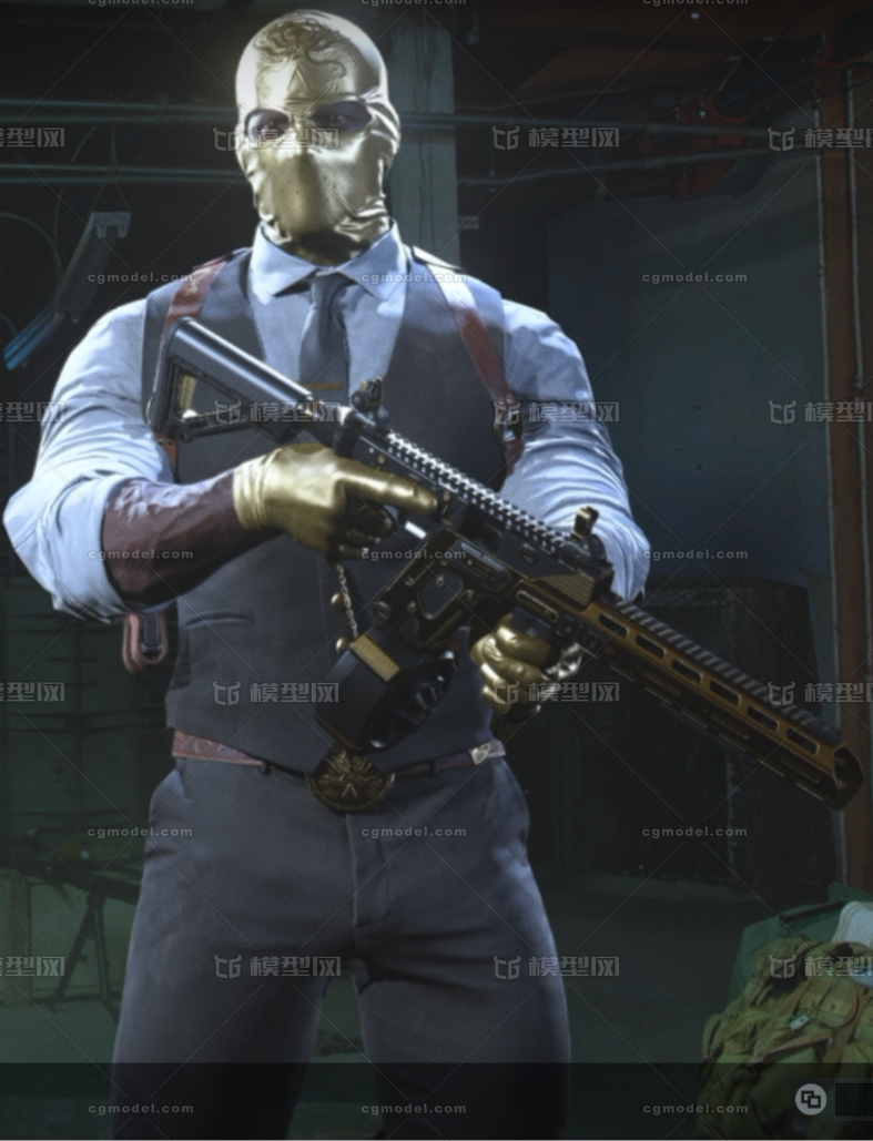 cod 16模型-男人模型库-OBJ(.obj/.mtl)模型下载-cg模型网