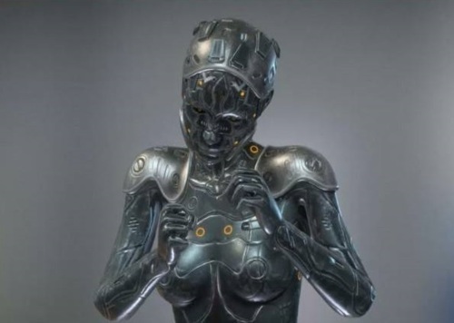 科幻女机器人 未来科技机器人模型 机器人/机甲模型库 Cinema 4d C4d 模型下载 Cg模型网