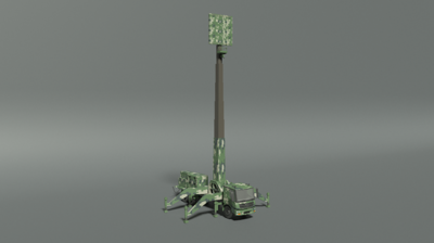 YLC-12中低空多功能雷达模型-其他器械模型库-3ds Max(.max)模型下载-cg模型网