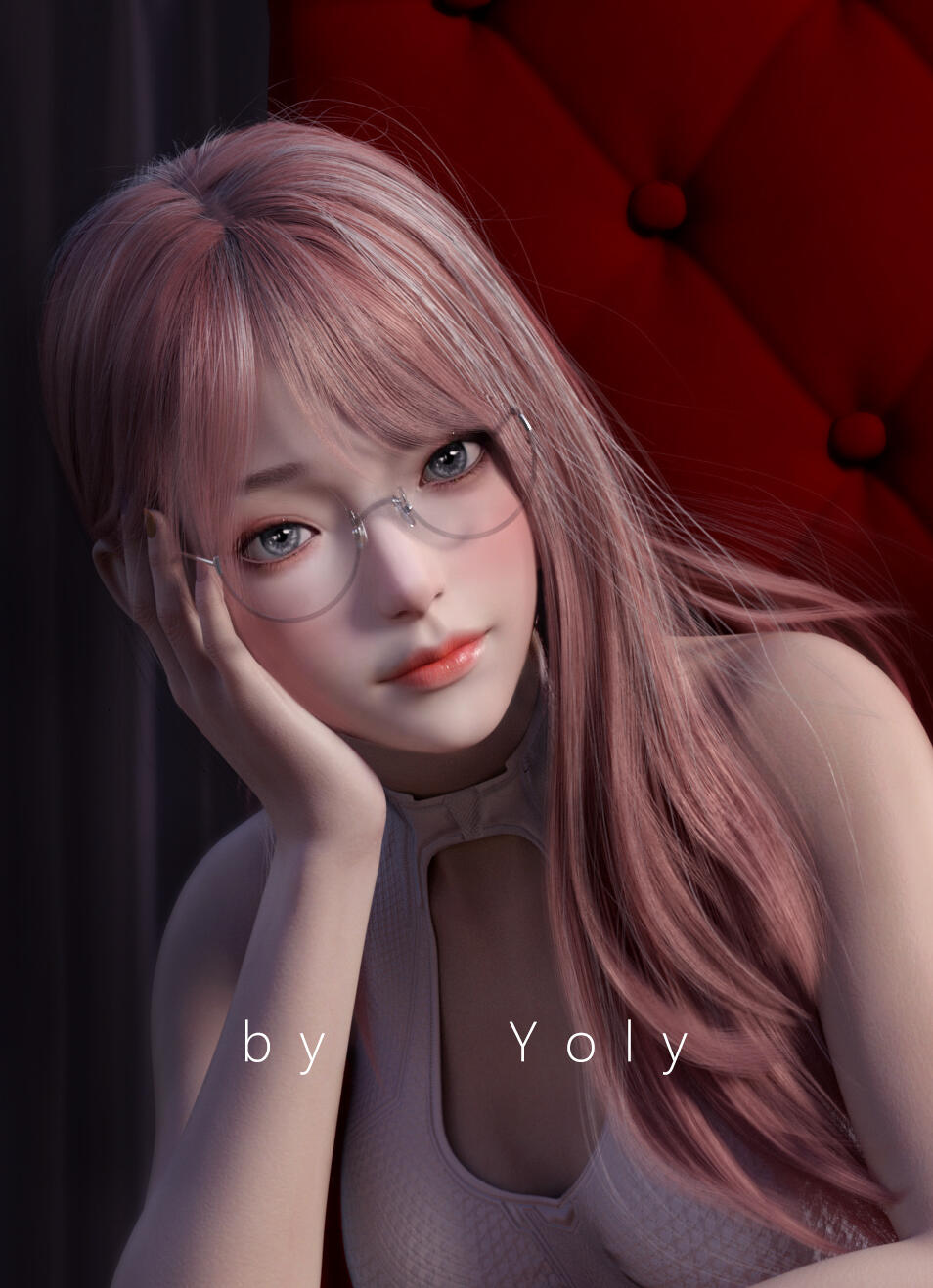 Yoly 莜莉 #047模型 - 角色/人物/生物 - 作品模型 - CG模型网