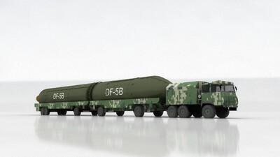 写实DF-5B 运载车模型-装甲车／坦克模型库-3ds Max(.max)模型下载-cg模型网