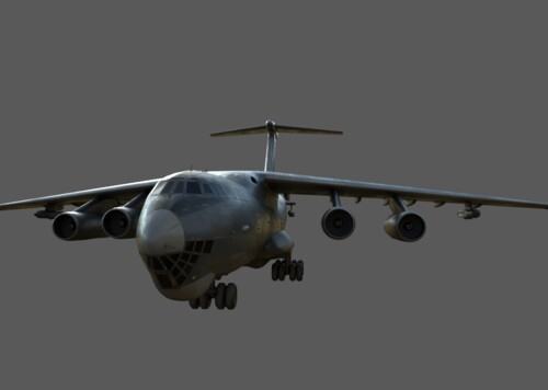 IL78 运输机模型-军用飞机模型库-3ds Max(.max)模型下载-cg模型网