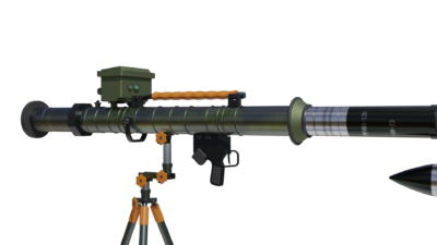 PF98式120毫米反坦克火箭筒 破甲弹模型-火炮器械模型库-3ds Max(.max)模型下载-cg模型网