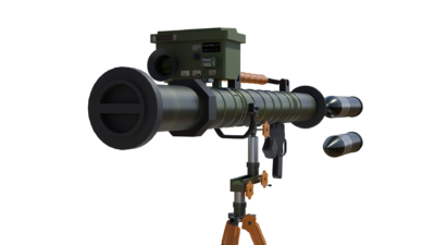 PF98式120毫米反坦克火箭筒 破甲弹模型-火炮器械模型库-3ds Max(.max)模型下载-cg模型网