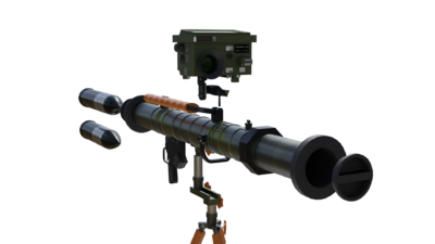 PF98式120毫米反坦克火箭筒 破甲弹模型-火炮器械模型库-3ds Max(.max)模型下载-cg模型网