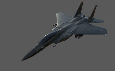 F15J 军用飞机模型-军用飞机模型库-3ds Max(.max)模型下载-cg模型网