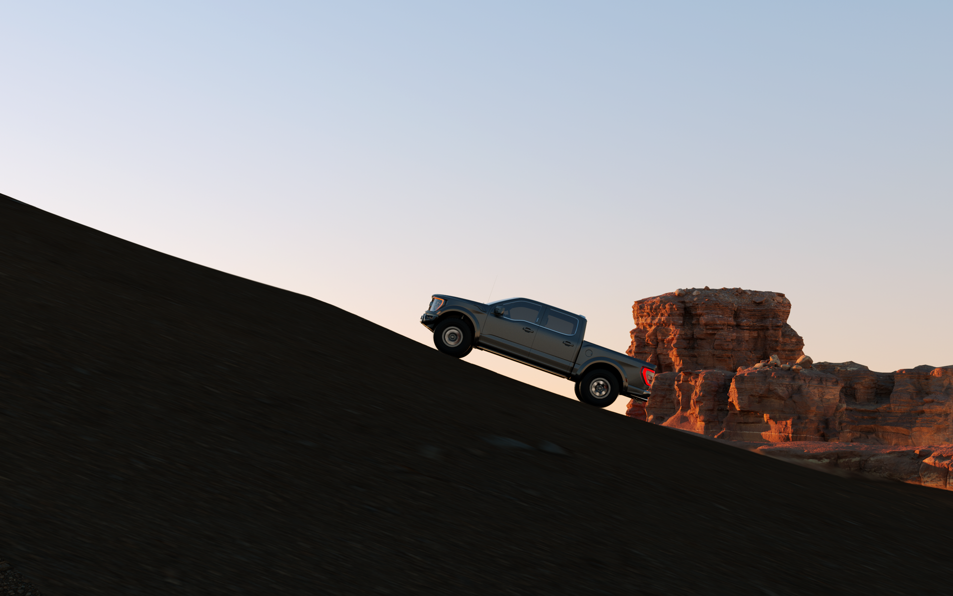 Ford F 150 Raptor 福特猛禽模型 - 工业/产品/道具 - 作品模型 - CG模型网