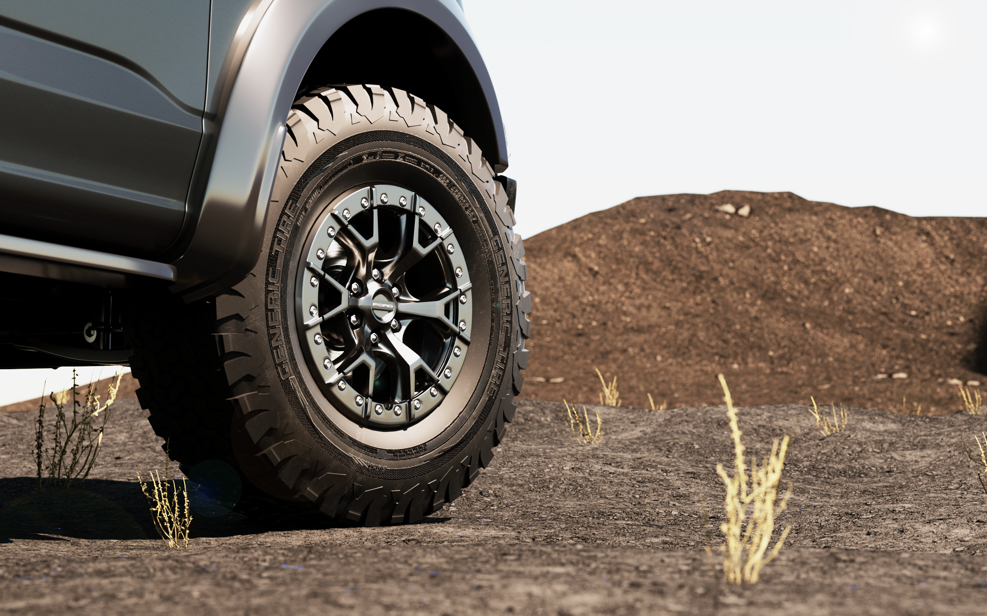 Ford F 150 Raptor 福特猛禽模型 - 工业/产品/道具 - 作品模型 - CG模型网