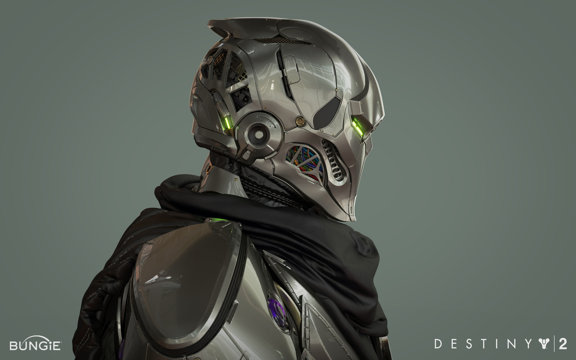 Destiny 2(命运2)：Hunter Crown of Sorrow armor模型 - 角色/人物/生物 - 作品模型 - CG模型网
