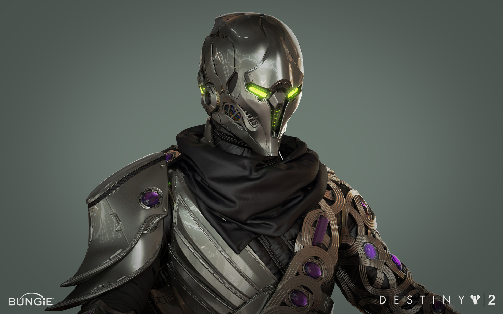 Destiny 2(命运2)：Hunter Crown of Sorrow armor模型 - 角色/人物/生物 - 作品模型 - CG模型网