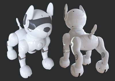 MAX机器狗 机器人模型-机器动物模型库-FBX(.fbx)模型下载-cg模型网