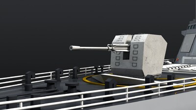 055驱逐舰 055型驱逐舰模型-军舰模型库-OBJ(.obj/.mtl)模型下载-cg模型网