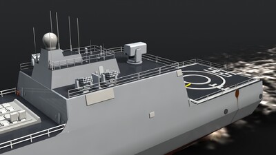 055驱逐舰 055型驱逐舰模型-军舰模型库-OBJ(.obj/.mtl)模型下载-cg模型网