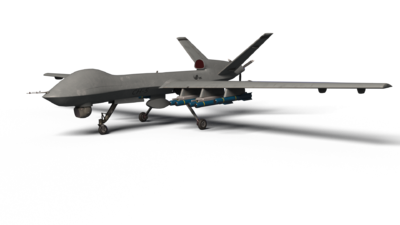 CH-5无人机PBR材质 彩虹5无人机模型-军用飞机模型库-3ds Max(.max)模型下载-cg模型网
