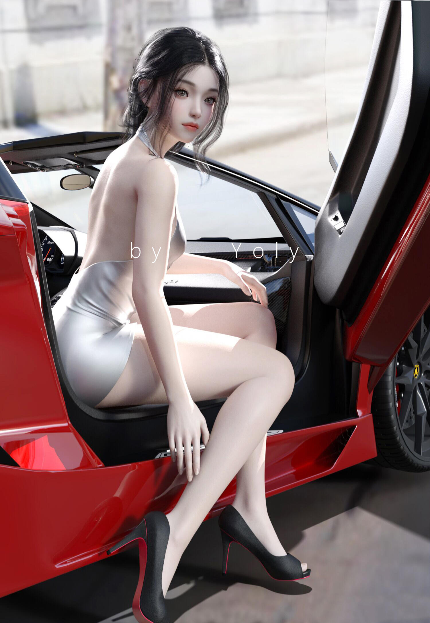 Yoly 莜莉 #077模型 - 角色/人物/生物 - 作品模型 - CG模型网