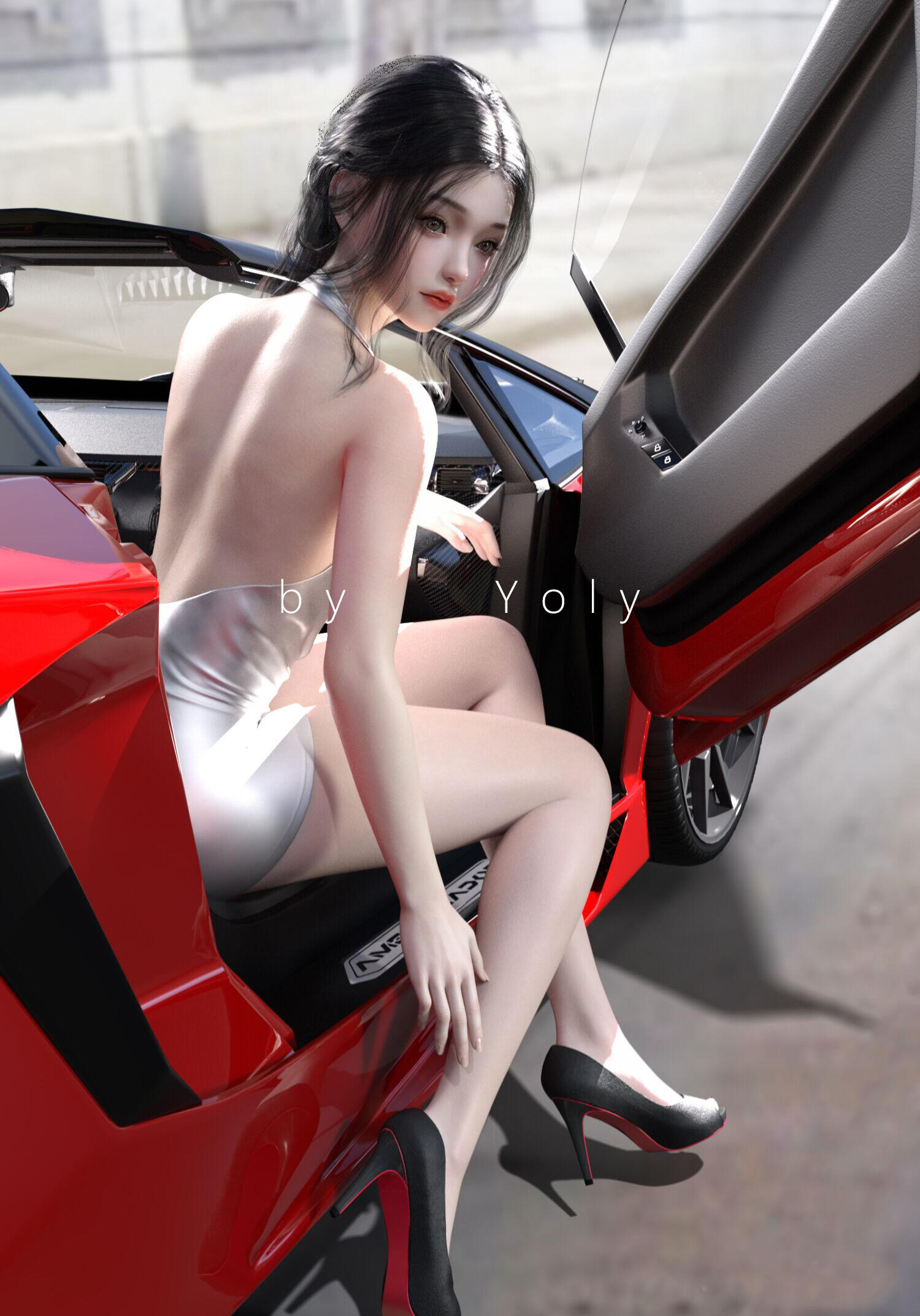 Yoly 莜莉 #077模型 - 角色/人物/生物 - 作品模型 - CG模型网