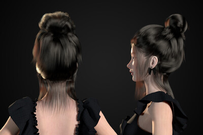 【美女名模】Danie模型-女人模型库-Maya(.ma/.mb)模型下载-cg模型网