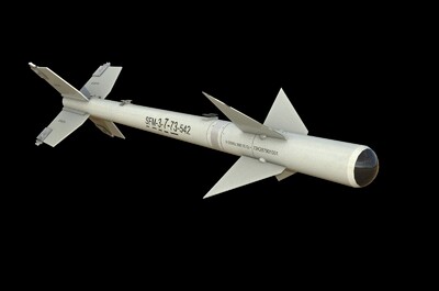 霹雳2空空导弹 PL-2模型-火炮器械模型库-FBX(.fbx)模型下载-cg模型网