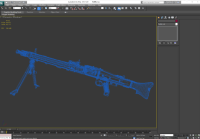 MG42机枪 枪械模型-枪械模型模型库-3ds Max(.max)模型下载-cg模型网