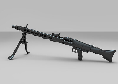 MG42机枪 枪械模型-枪械模型模型库-3ds Max(.max)模型下载-cg模型网